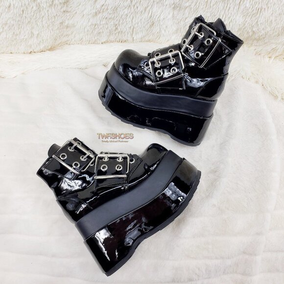 Demonia | Shoes | Bear 4 Platform Ankle Boots Goth Punk Rave | Poshmark